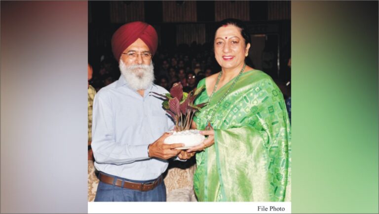 KMV pays a heartfelt tribute to renowned Punjabi Literary figure Padam ...
