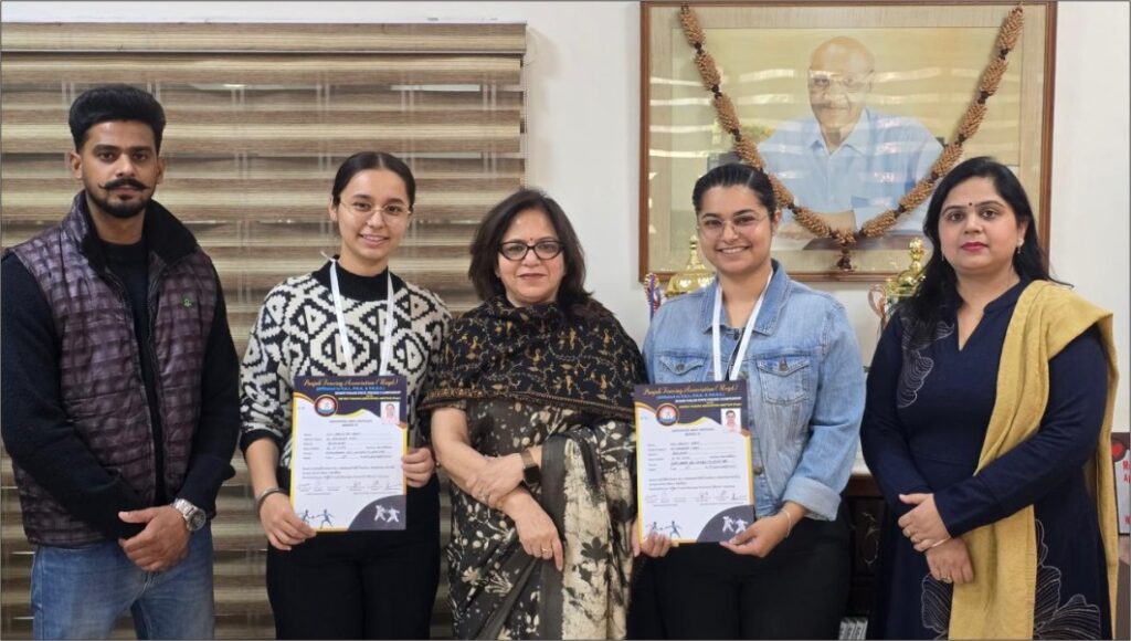 Apeejay College of Fine Arts Students Win Bronze Medal at Punjab ...